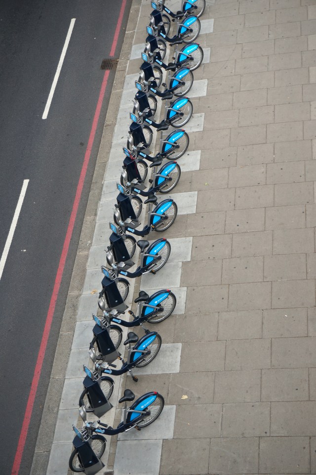 Boris Bikes – Look Up, Look Down Challenge, week 3 – Travel with Intent